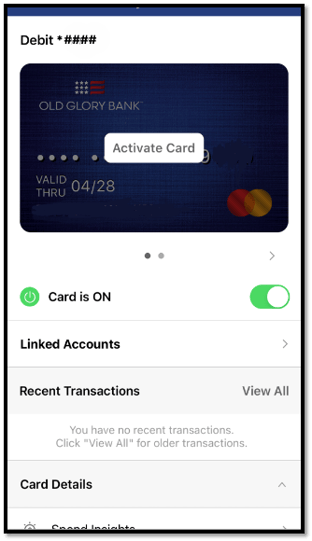 How do I activate my debit card?