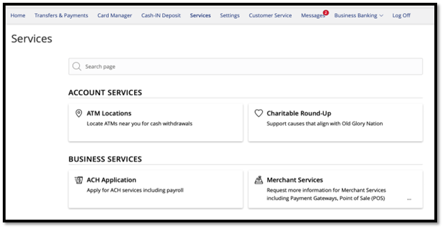 How can I request ACH services?